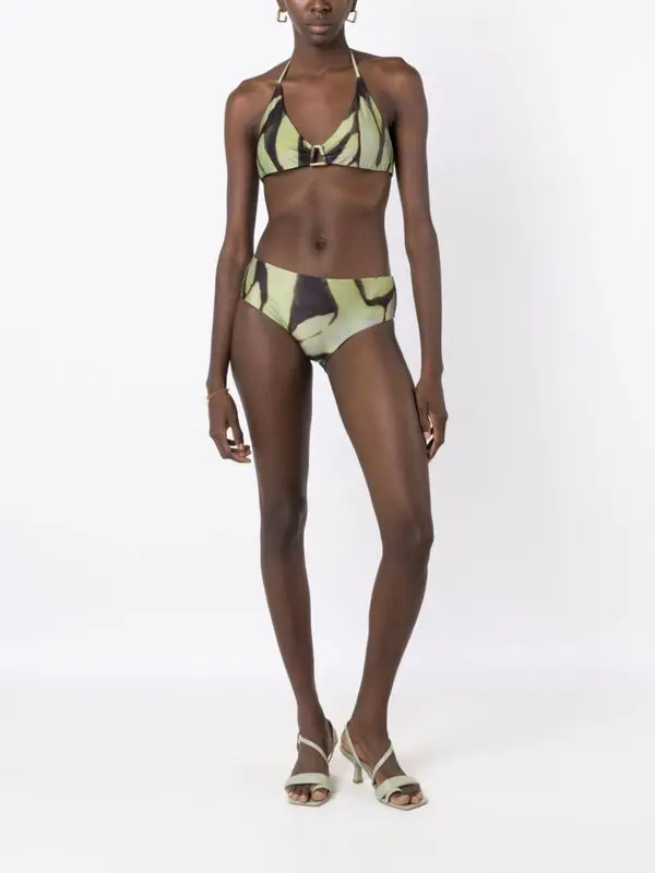 LENNY NIEMEYER Abstract Triangle Bikini Top