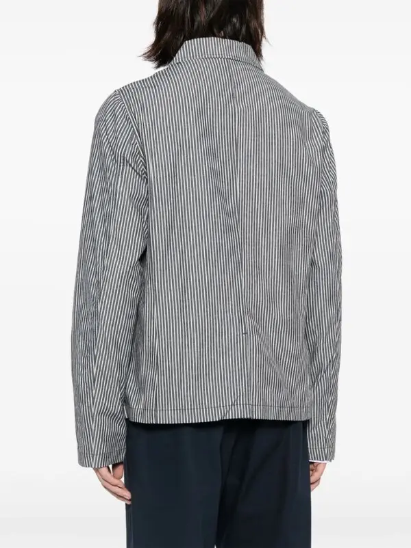 PRIVATE STOCK LABS The Musashi Striped Shirt Jacket