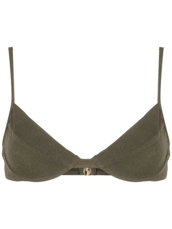 LENNY NIEMEYER Taca Triangle Bikini Top - Green
