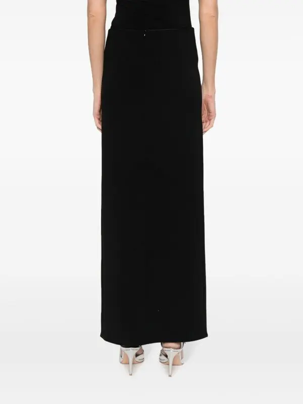 Magda Butrym Floral Appliqué Skirt