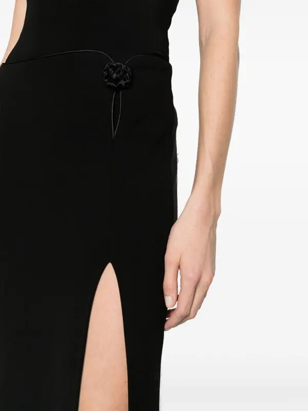 Magda Butrym Floral Appliqué Skirt