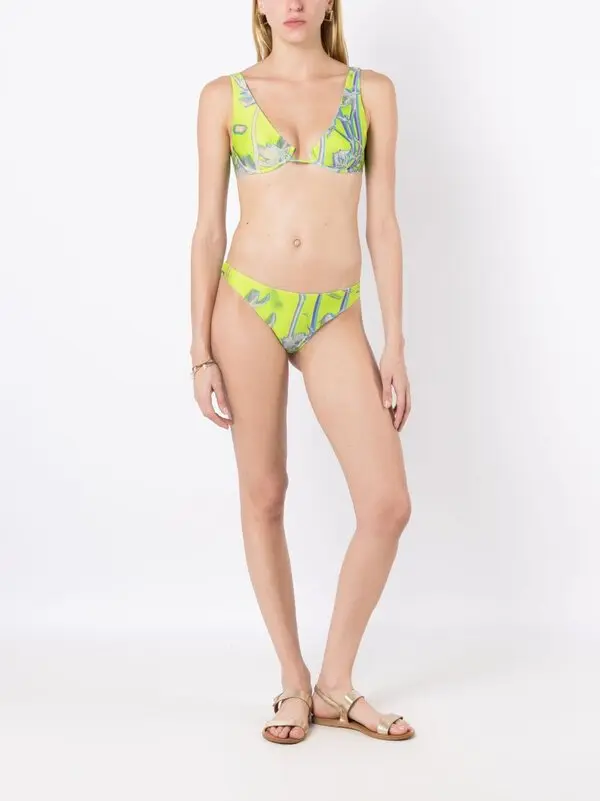 LENNY NIEMEYER Athletic Dandelion Bikini Top