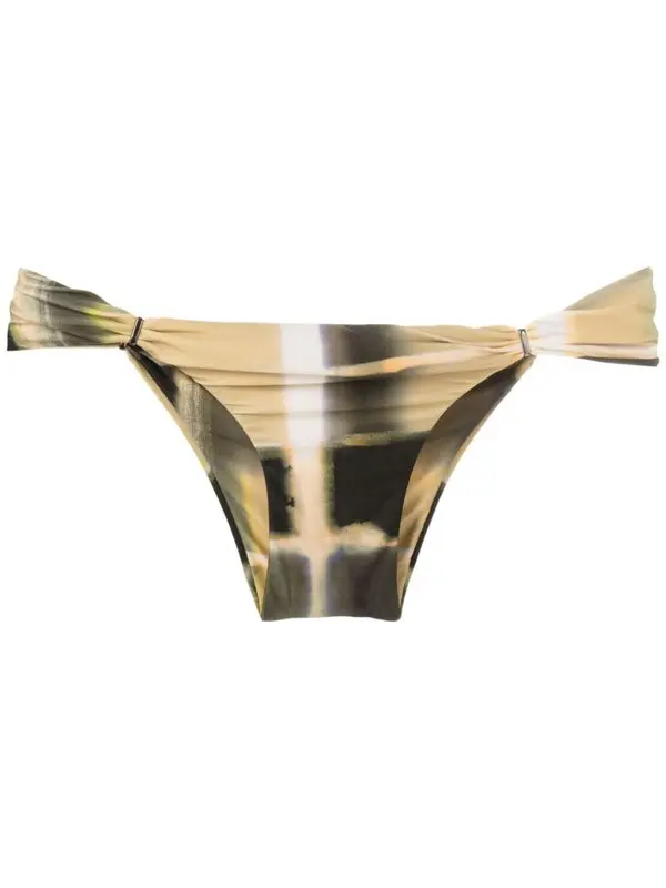 LENNY NIEMEYER Abstract-print Bikini Bottoms - Multicolour