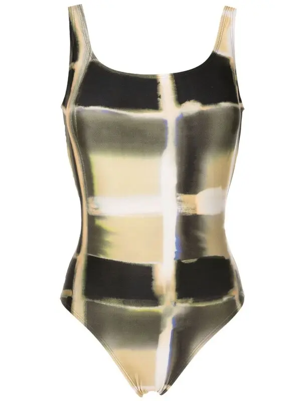 LENNY NIEMEYER Abstract-print One-piece Swimsuit - Multicolour