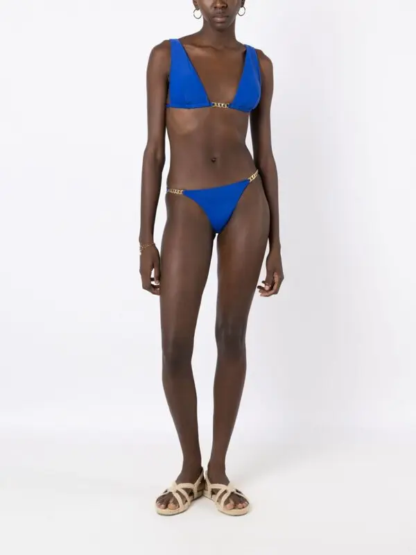 LENNY NIEMEYER Chain-trim Triangle Bikini Top