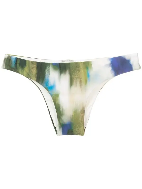 LENNY NIEMEYER Abstract Print Bikini Bottom - Multicolour