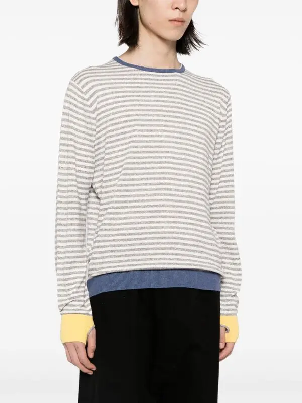 PRIVATE STOCK LABS The Maximilien Striped Sweatshirt