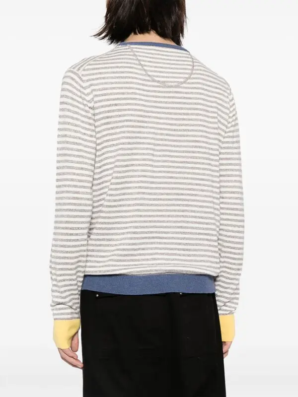 PRIVATE STOCK LABS The Maximilien Striped Sweatshirt