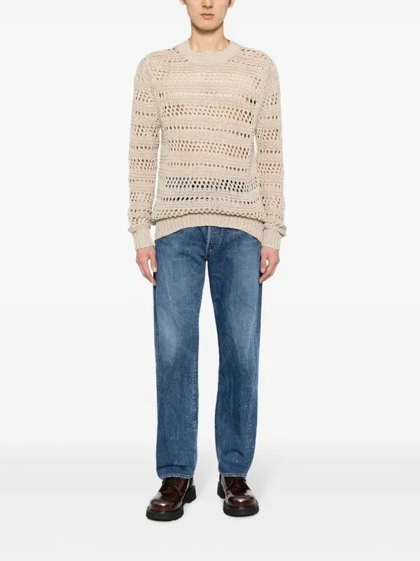 PRIVATE STOCK LABS The Horatio Open-knit Jumper