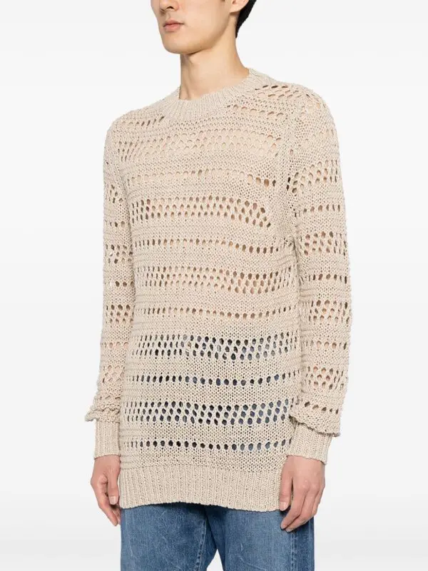 PRIVATE STOCK LABS The Horatio Open-knit Jumper