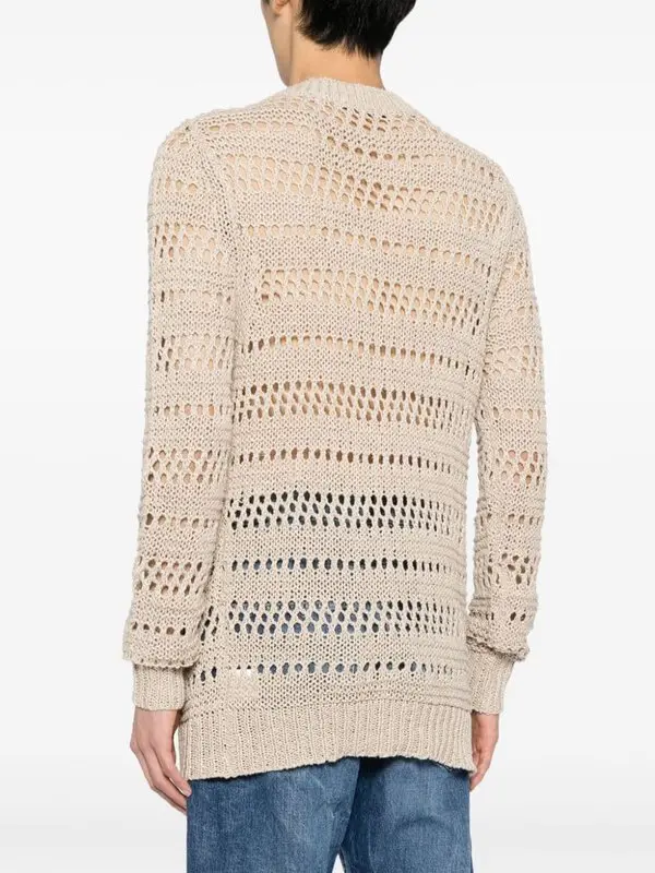 PRIVATE STOCK LABS The Horatio Open-knit Jumper