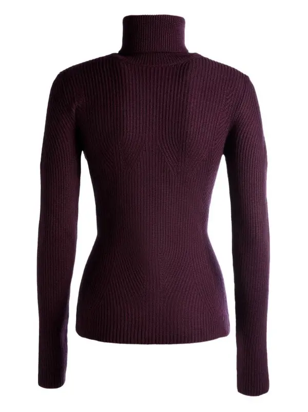 Bally Roll-neck Ribbed-knit Jumper