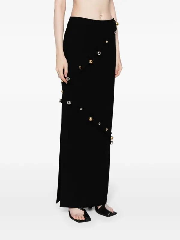 A.W.A.K.E. Mode Buttoned Pencil Skirt