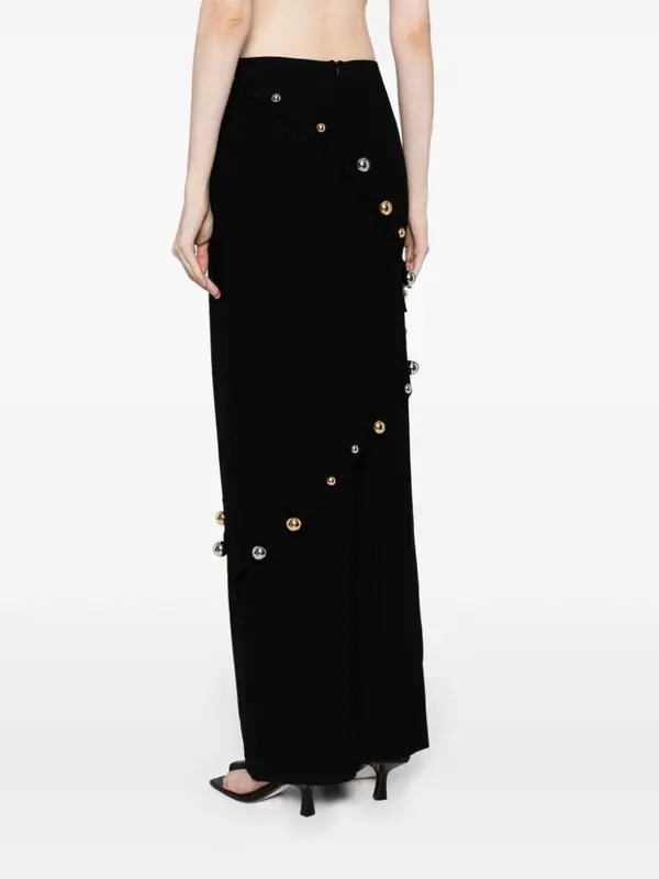 A.W.A.K.E. Mode Buttoned Pencil Skirt