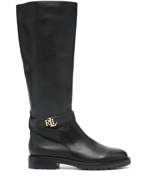 Ralph Lauren Leather Knee-high Boots