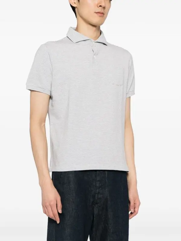 PRIVATE STOCK LABS The Leopold Striped Polo Shirt