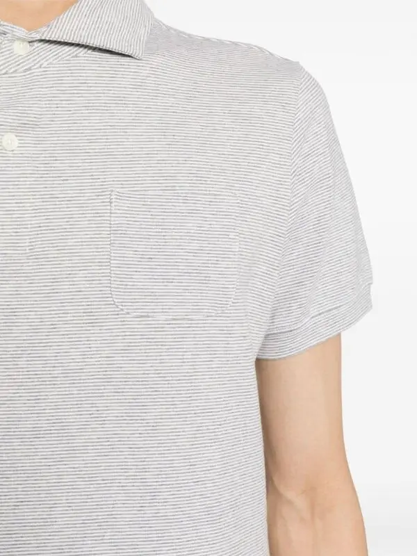 PRIVATE STOCK LABS The Leopold Striped Polo Shirt