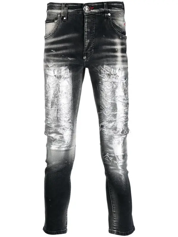 Philipp Plein Mid-rise Skinny Jeans