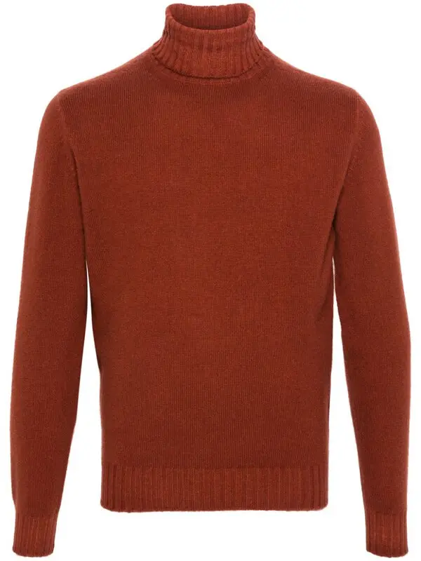 DELL'OGLIO Roll-neck Long-sleeve Jumper