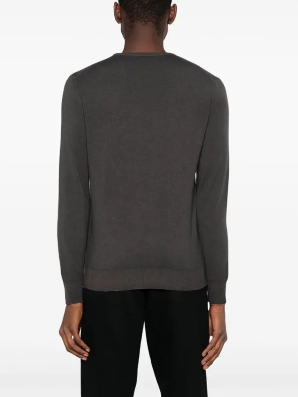 DELL'OGLIO Crew-neck Merino-wool Jumper