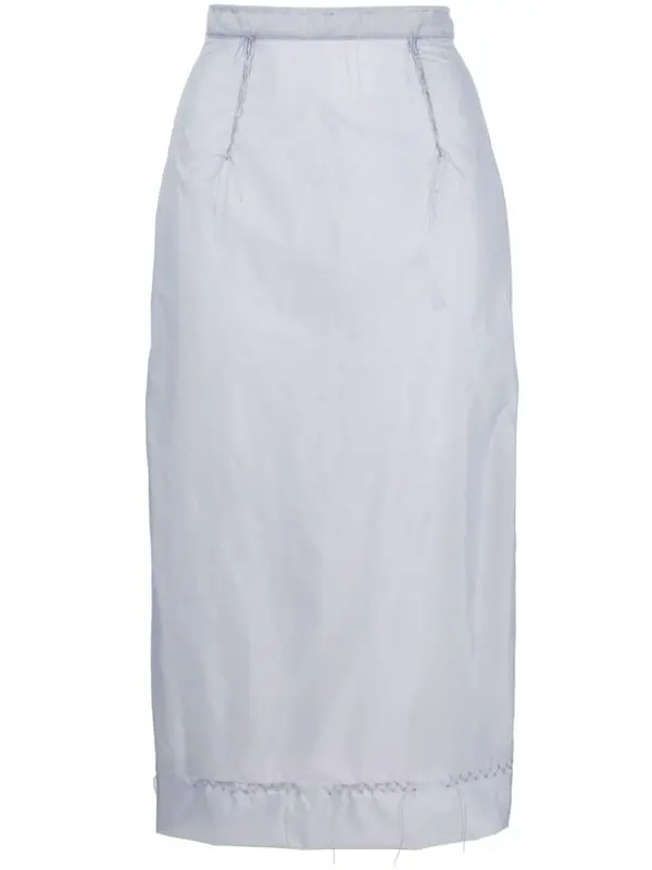 MAISON MARGIELA Inside Out Pencil Skirt - Blue