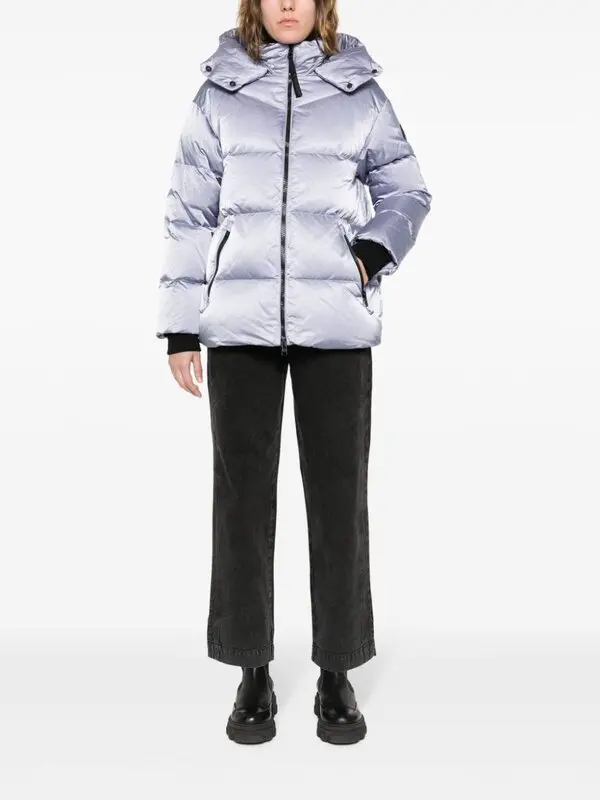 Woolrich Logo-patch Hooded Padded Jacket