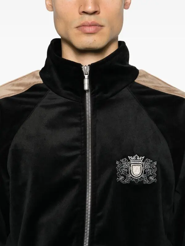 Rhude Sky Lounge Velvet Track Jacket