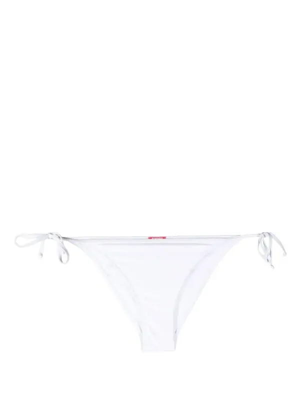 DIESEL® Logo-print Bikini Briefs - White