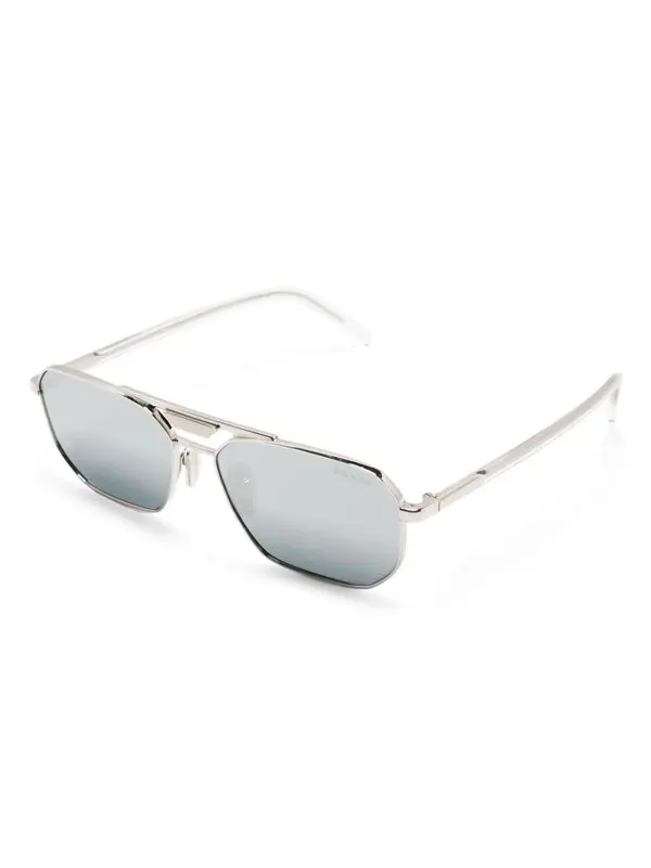 Prada Pilot-frame Double-bridge Sunglasses