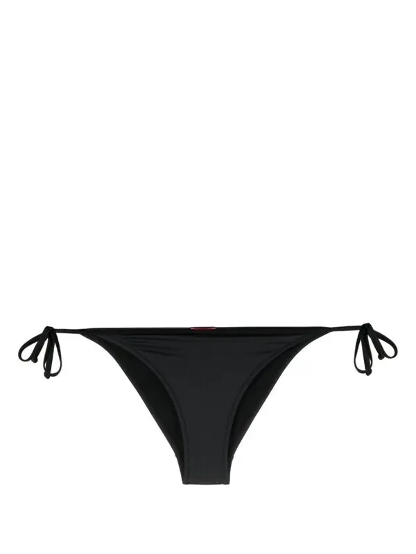 DIESEL® Logo-print Bikini Briefs - Black