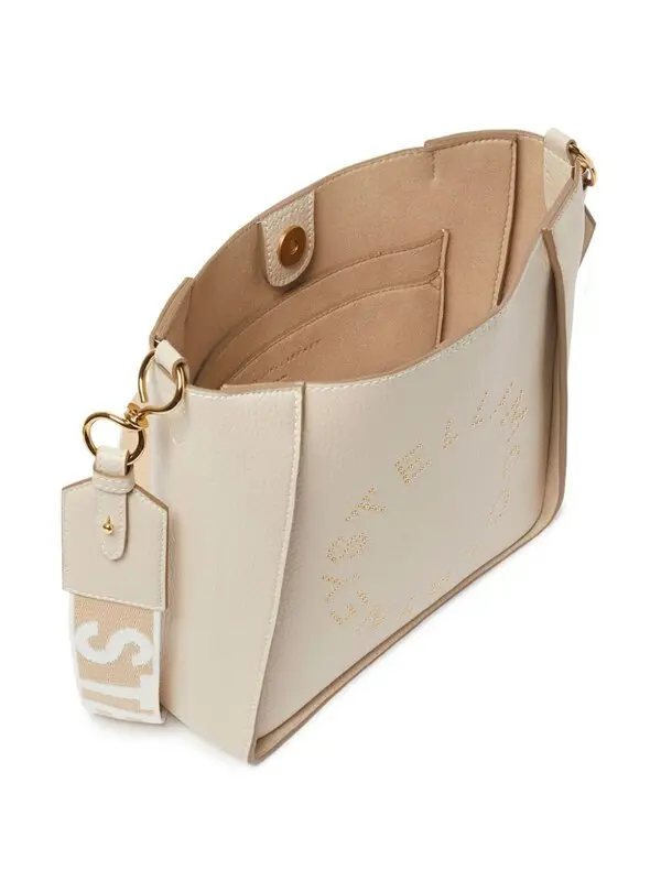 Stella McCartney Logo Shoulder Bag - Neutrals