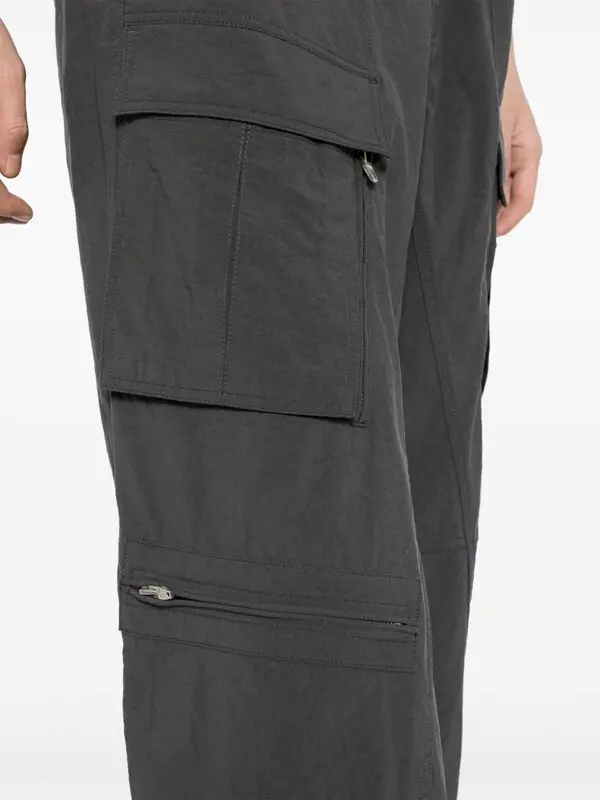 JUUN.J Mid-rise Wide-leg Cargo Trousers