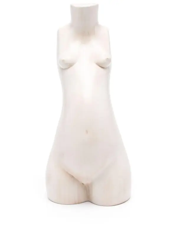Anissa Kermiche Tit For Tat Ceramic Candle Holder - Neutrals