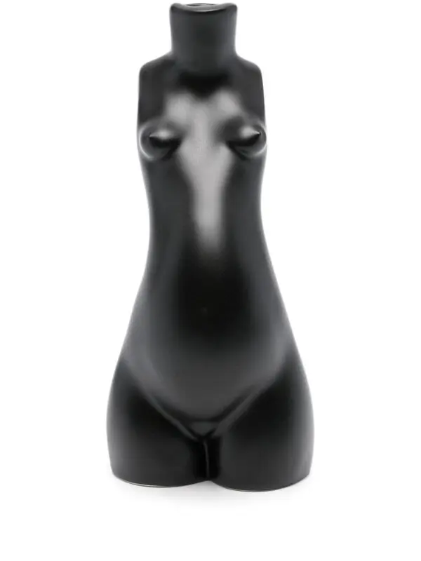 Anissa Kermiche Tit For Tat Ceramic Candle Holder - Black