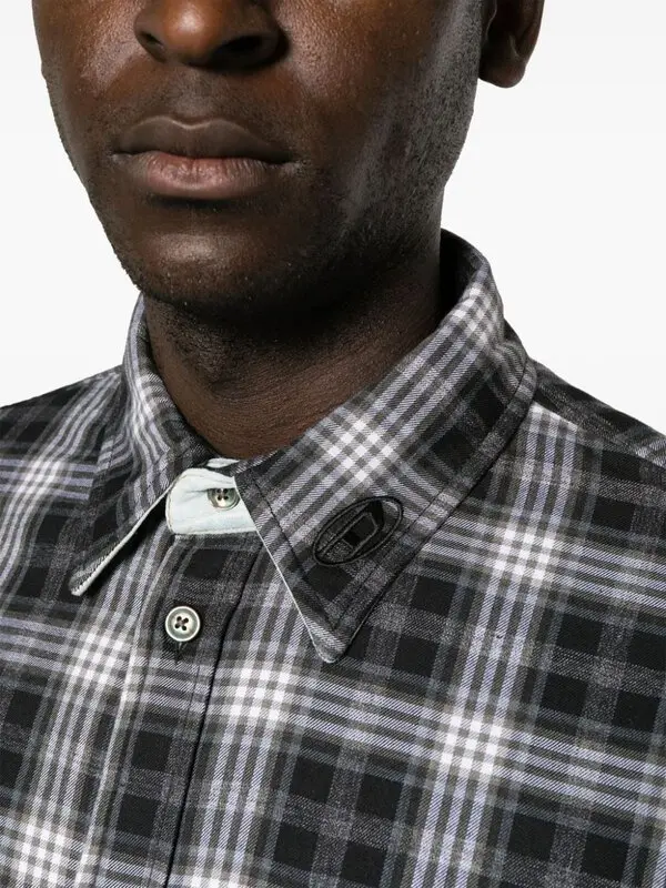 DIESEL® S-dewny-double-check-a Shirt Jacket