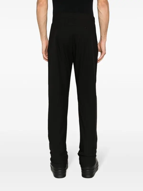 POST ARCHIVE FACTION High-waist Tapered Trousers - Black