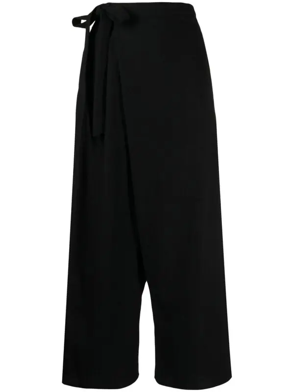 FORME D'EXPRESSION Wraparound Drop-crotch Trousers