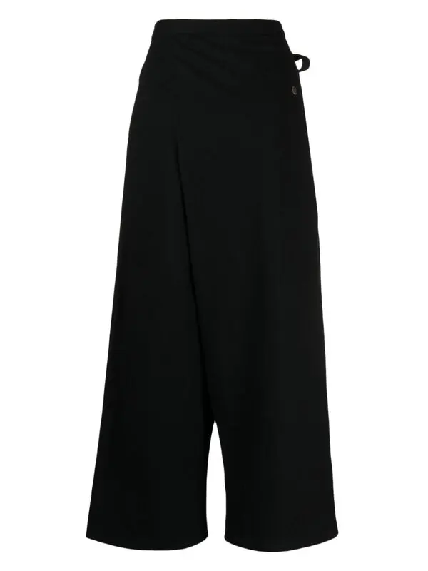 FORME D'EXPRESSION Wraparound Drop-crotch Trousers
