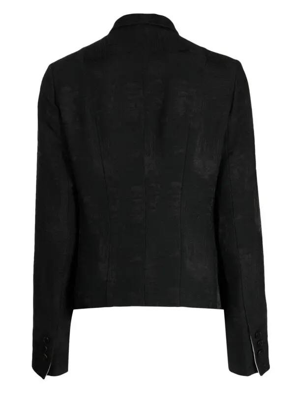FORME D'EXPRESSION Distressed Off-centre Blazer
