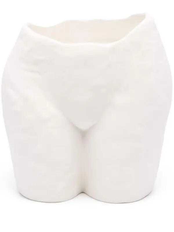 Anissa Kermiche Popotin Ceramic Candle - White