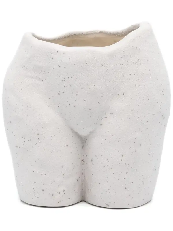 Anissa Kermiche Popotin Ceramic Vase - Grey