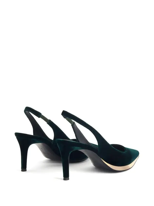 GIUSEPPE ZANOTTI 70mm Virgyn Slingback Pumps - Black