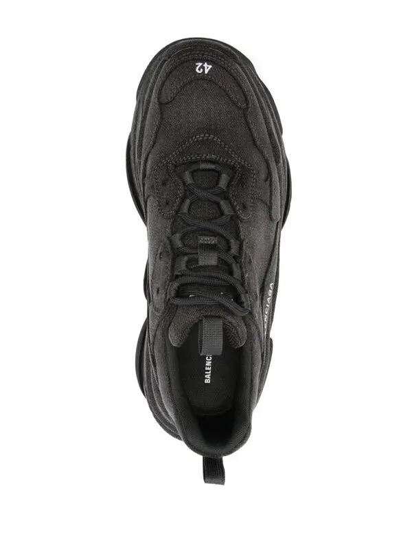 Balenciaga Triple S Sneakers - Black