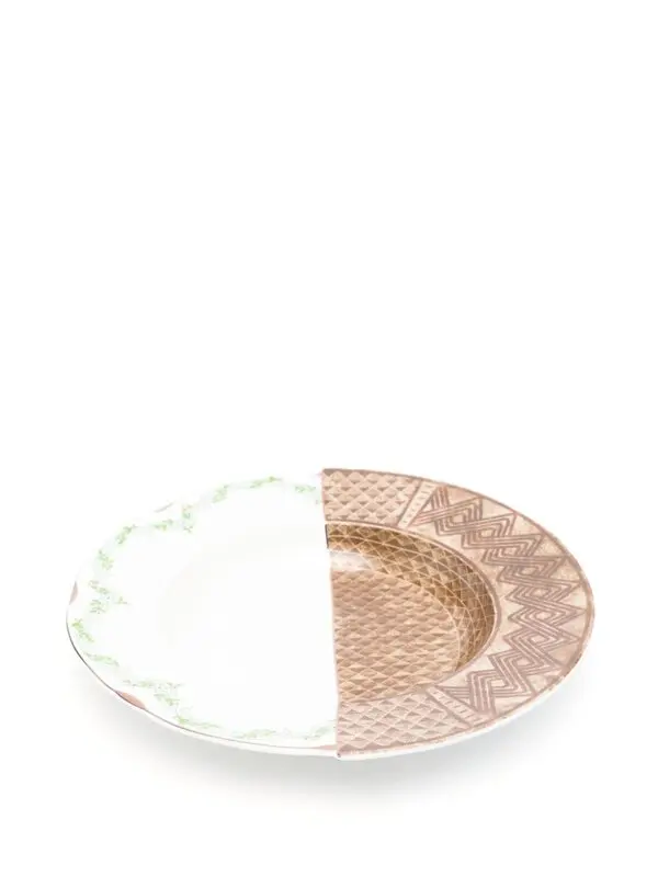 SELETTI Hybrid 2.0 Malao Graphic-print Bone China Plate