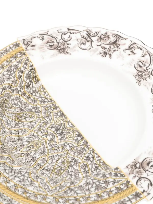 SELETTI Hybrid Agroha Soup Plate - White
