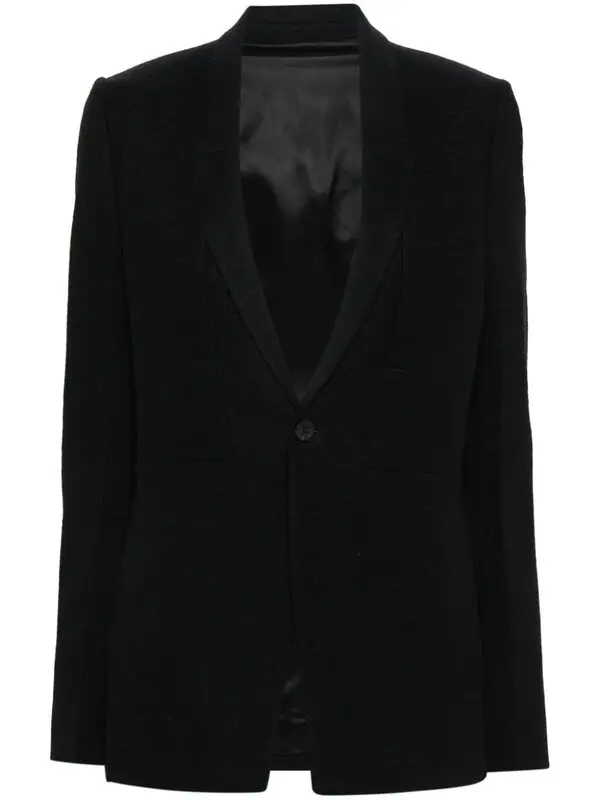 Rick Owens Narrow-lapels Single-breasted Blazer