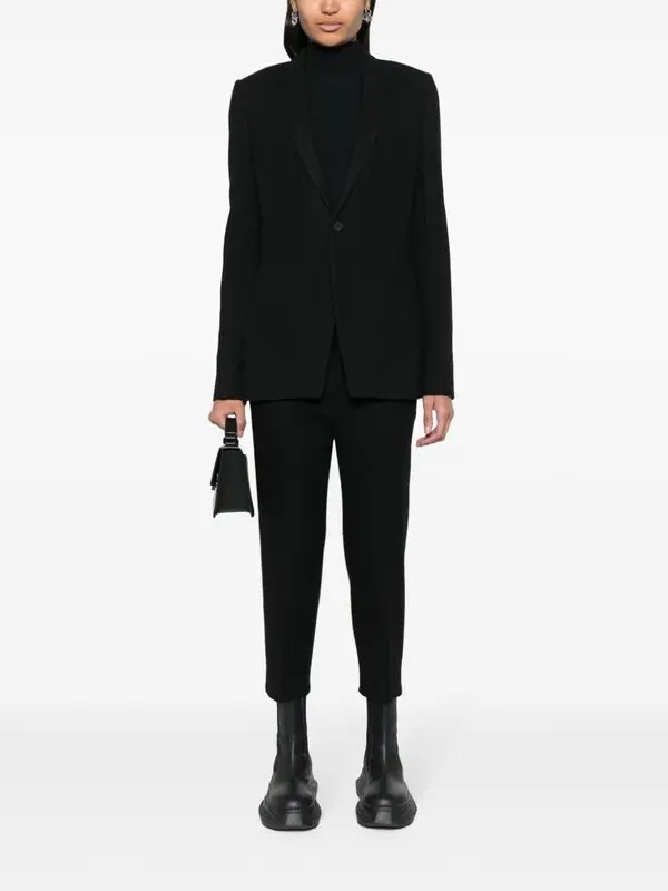 Rick Owens Narrow-lapels Single-breasted Blazer