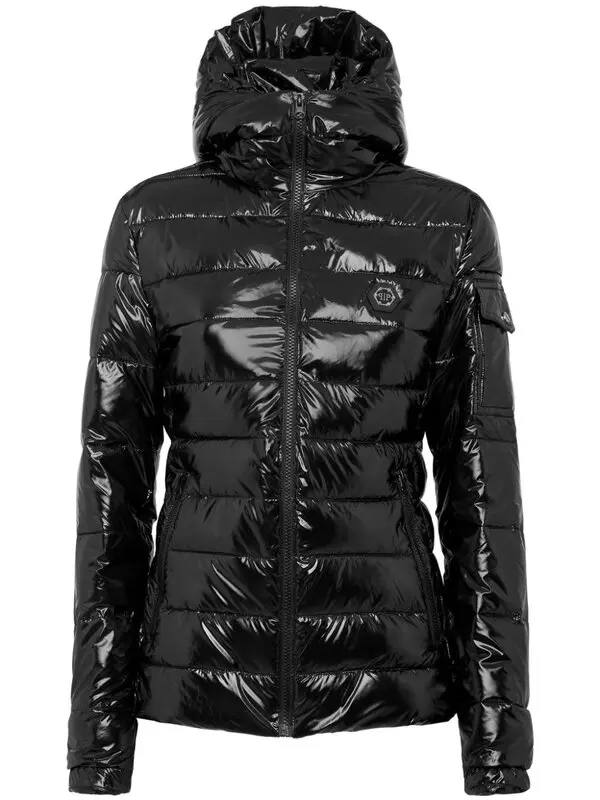 Philipp Plein Logo-plaque Puffer Jacket