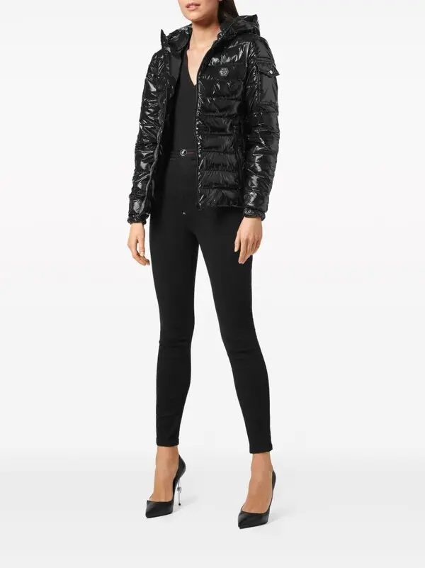 Philipp Plein Logo-plaque Puffer Jacket