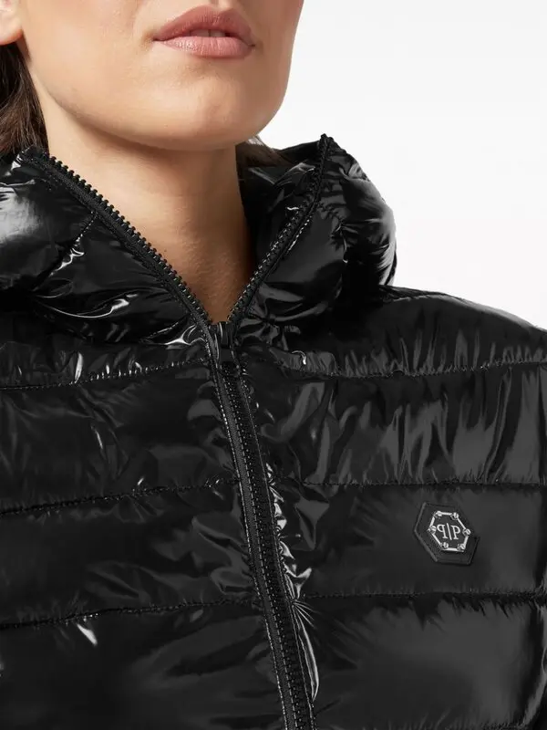 Philipp Plein Logo-plaque Puffer Jacket
